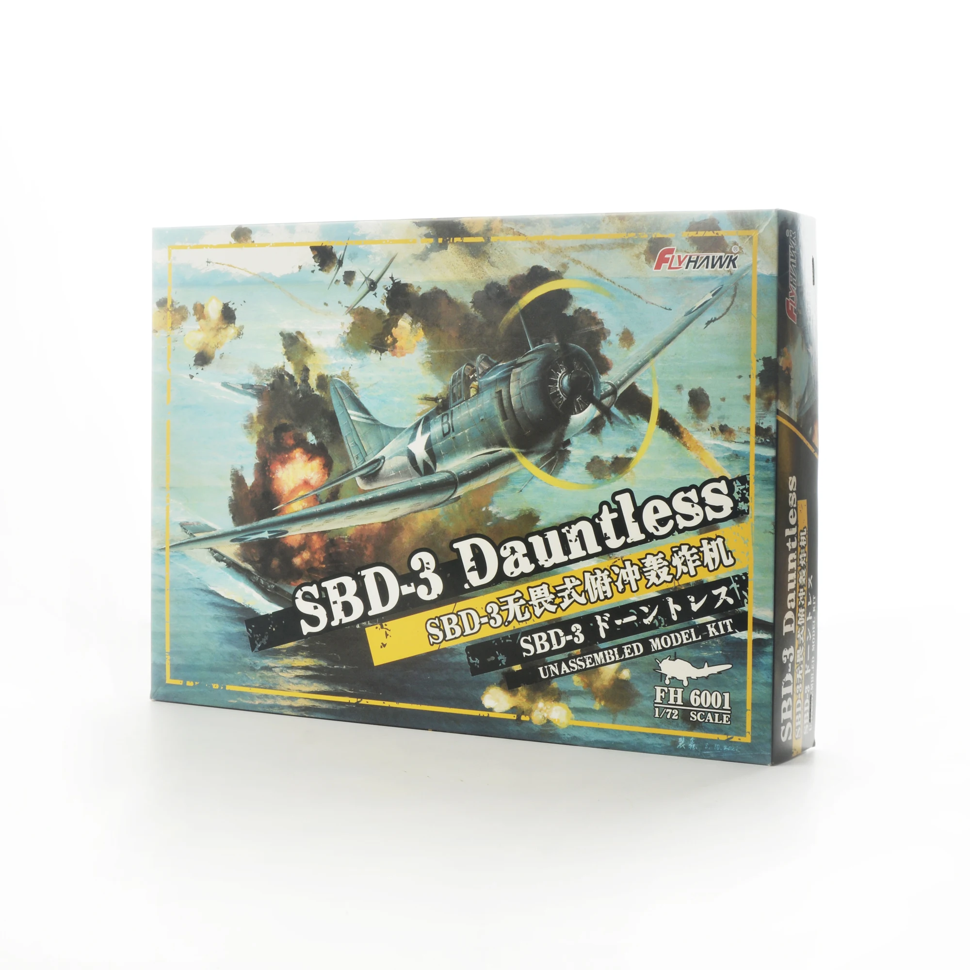 Flyhawk FH6001 1/72 SBD-3 Dauntless Plastic Model Kit