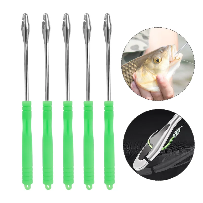 New Stainless Steel Hook Detacher Remover Tool Unhooking Device Fishing ...