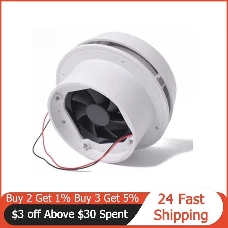 Silent-RV-Roof-Air-Vent-Fan-for-Travel-Trailer-Van-Outlet-Ventilation ...