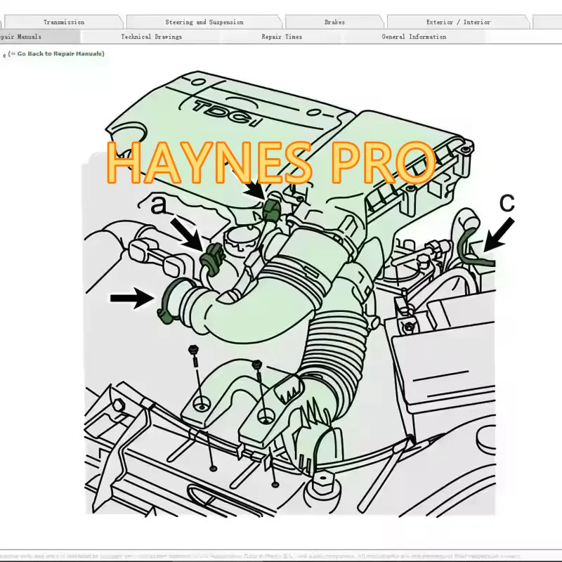 HAYNES PRO vivid Workshop Data 2018.01v Parts Catalog Automotive Atris ...