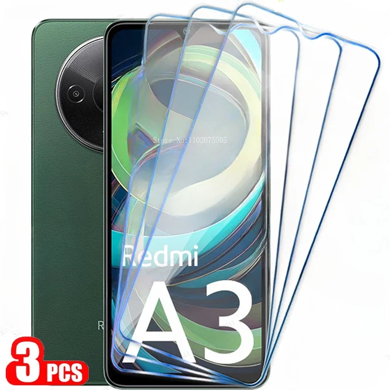 3Pcs-Screen-Protector-For-Xiaomi-Redmi-A3-A1-A2-Plus-Tempered-Glass ...