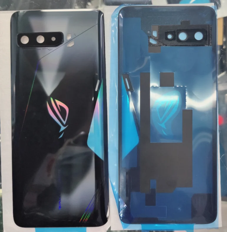 6.59" Original For Asus ROG 3 ROG Phone 3 ZS661KS Back Cover Camera ...