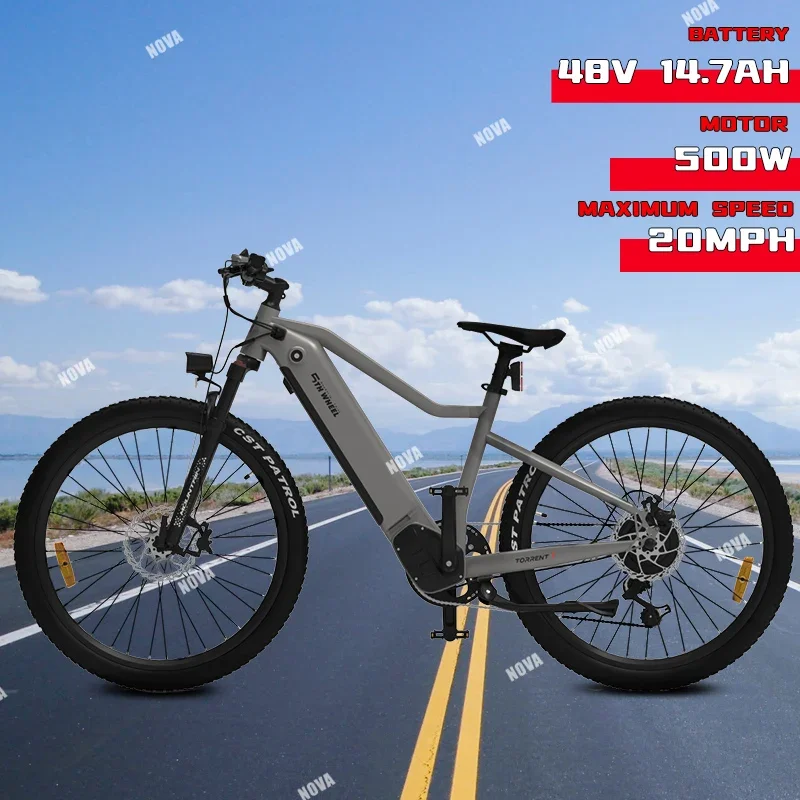 Electric-Bike-48V-14-7AH-Samsung-Removable-Battery-500W-27-5inch-City ...