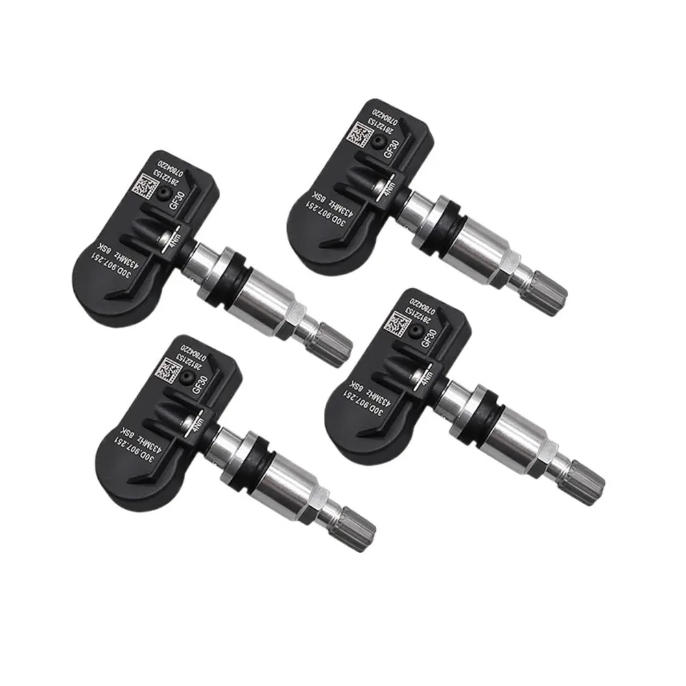 4PCS 30D907251 TPMS sensor Tire pressure sensor 433MHZ For Jetta ...