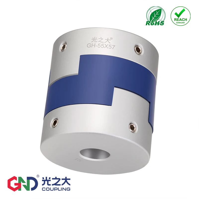 GND shaft coupling D25 L28 aluminum alloy oldham setscrew series ...