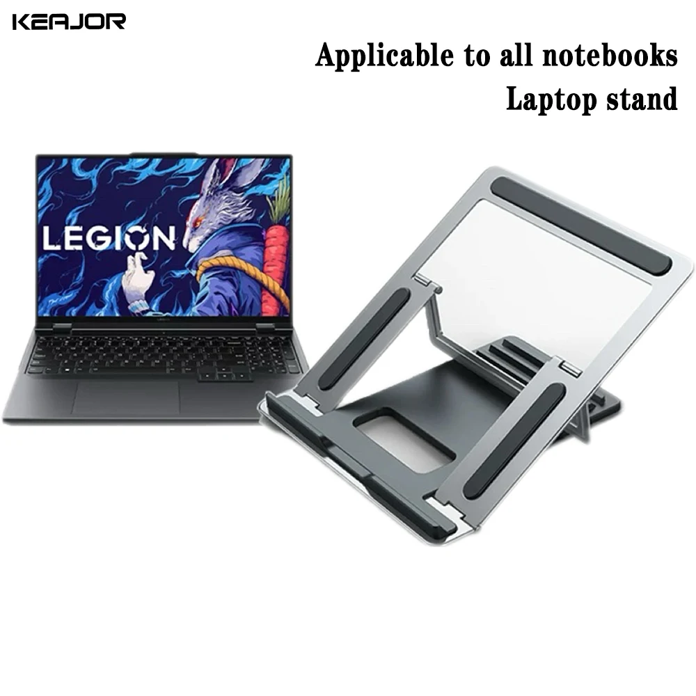 Aluminum-Alloy-Laptop-Holder-Stand-Adjustable-Foldable-Portable-for ...
