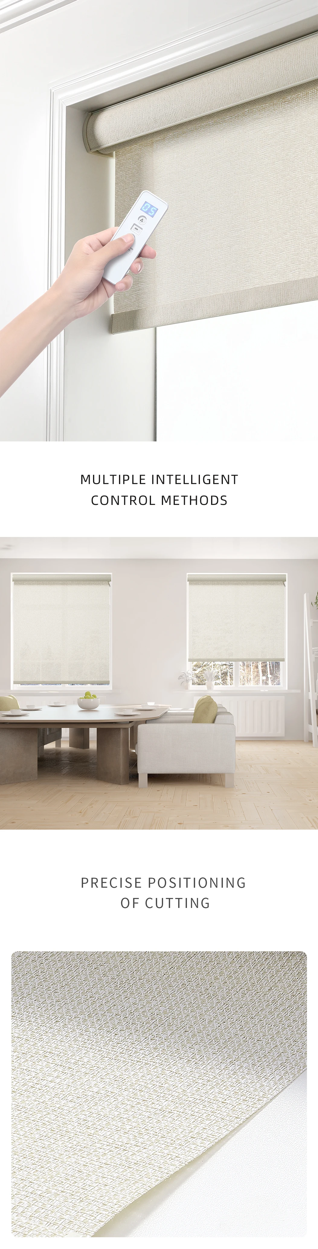 Boosly моторные рулонные жалюзи | AliExpress