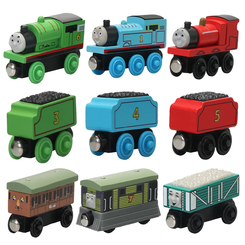 New-Thomas-and-Friends-Train-Toys-Diecast-Alloy-Wooden-Toys-Henry-Toby ...