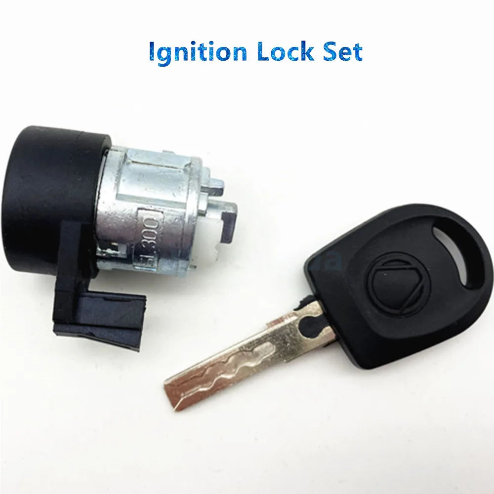 New Ignition Switch Lock Barrel Cylinder&Key For VW Sagitar Replacement ...