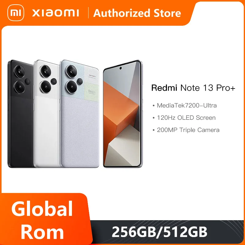 Xiaomi-Redmi-Note-13-Pro-Plus-ROM-Global-256GB-512GB-Smartphone-5G-Dual ...