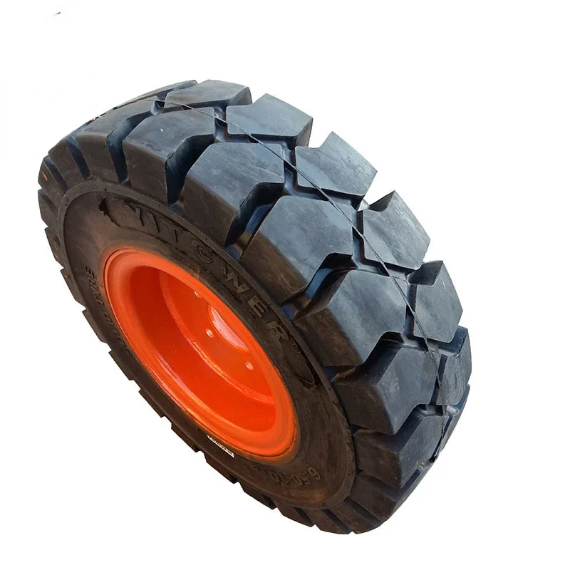 Solid-forklift-tire-6-50-10-industrial-solid-rubber-tire-5-00F ...