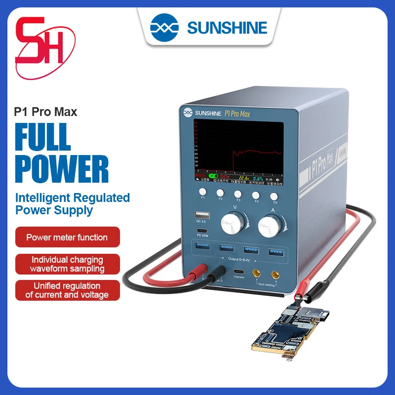 SUNSHINE-P1-Pro-Max-Intelligent-Regulated-Power-Supply-With-Waveform ...