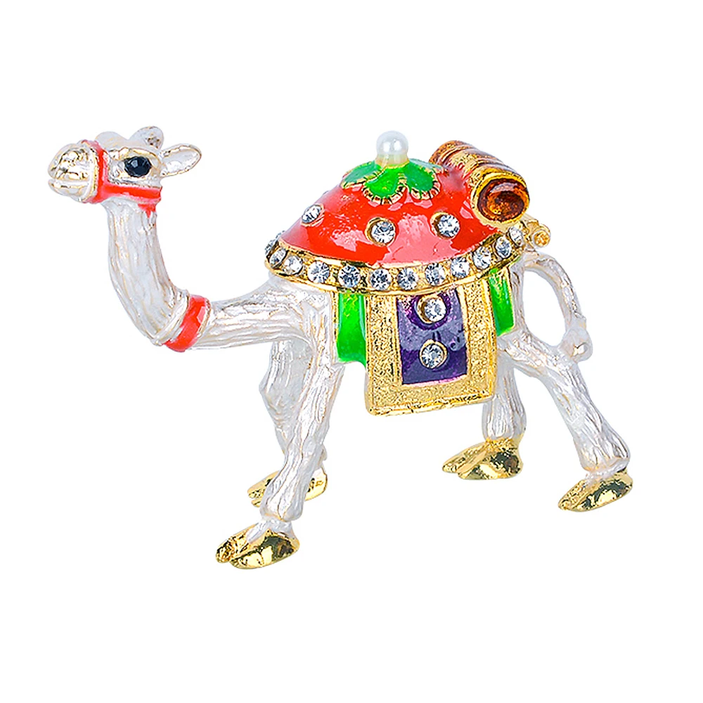 Cute-Camel-Figurine-Collectible-Hinged-Crystal-Jeweled-Trinket-Box-Ring ...