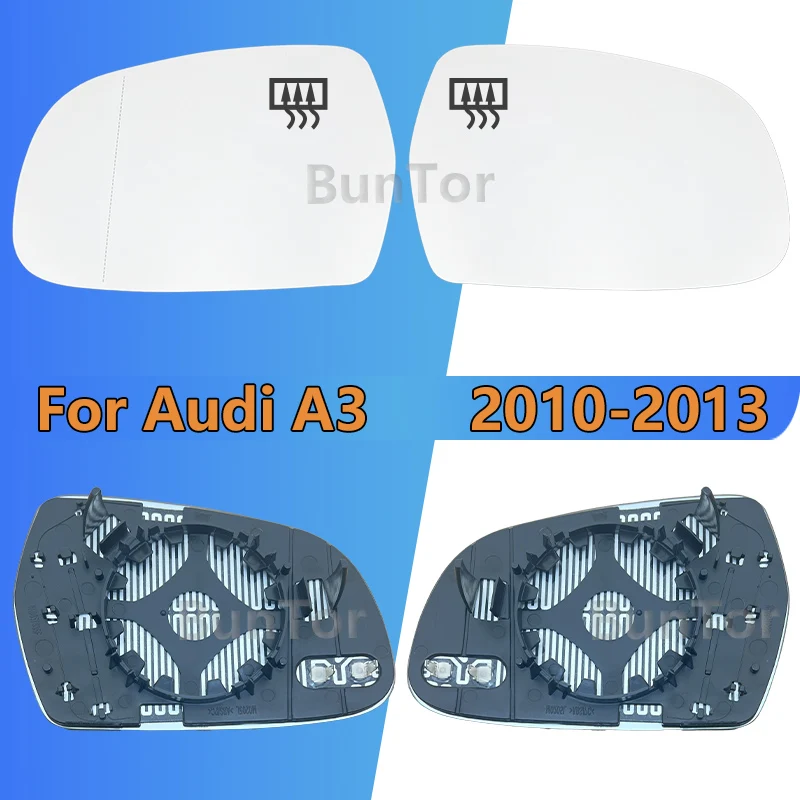 For Audi A3 2010 2011 2012 2013 Left&Right Heated Rearview Mirror ...