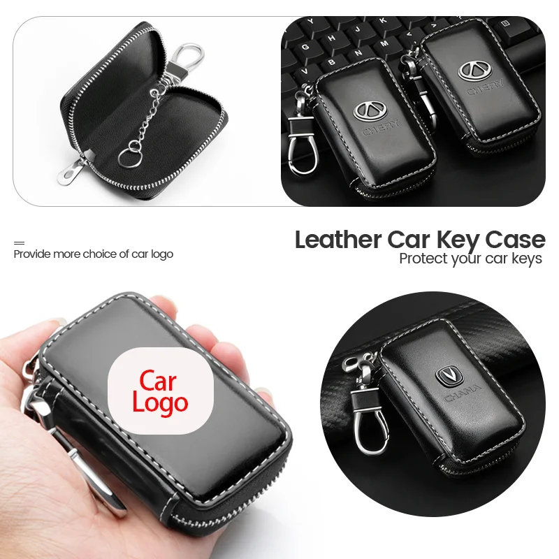 1pcs-Leather-Car-Key-Wallet-Keychain-Hook-Bags-Key-Case-For-Lexus-CT-ES ...