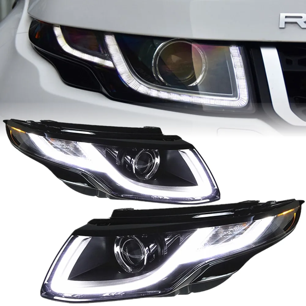 Car-Front-Lights-For-Land-Rover-Range-Rover-Evoque-Led-Headlights-L538 ...