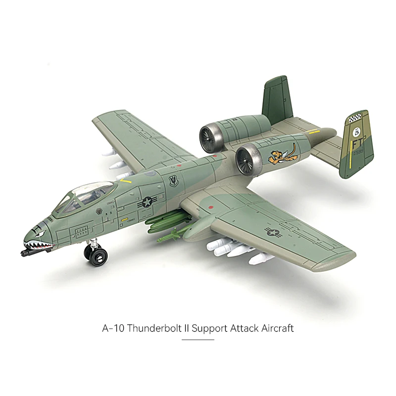 1/72 Scale Military Model Building Block Toy A-10 Thunderbolt II Ground ...