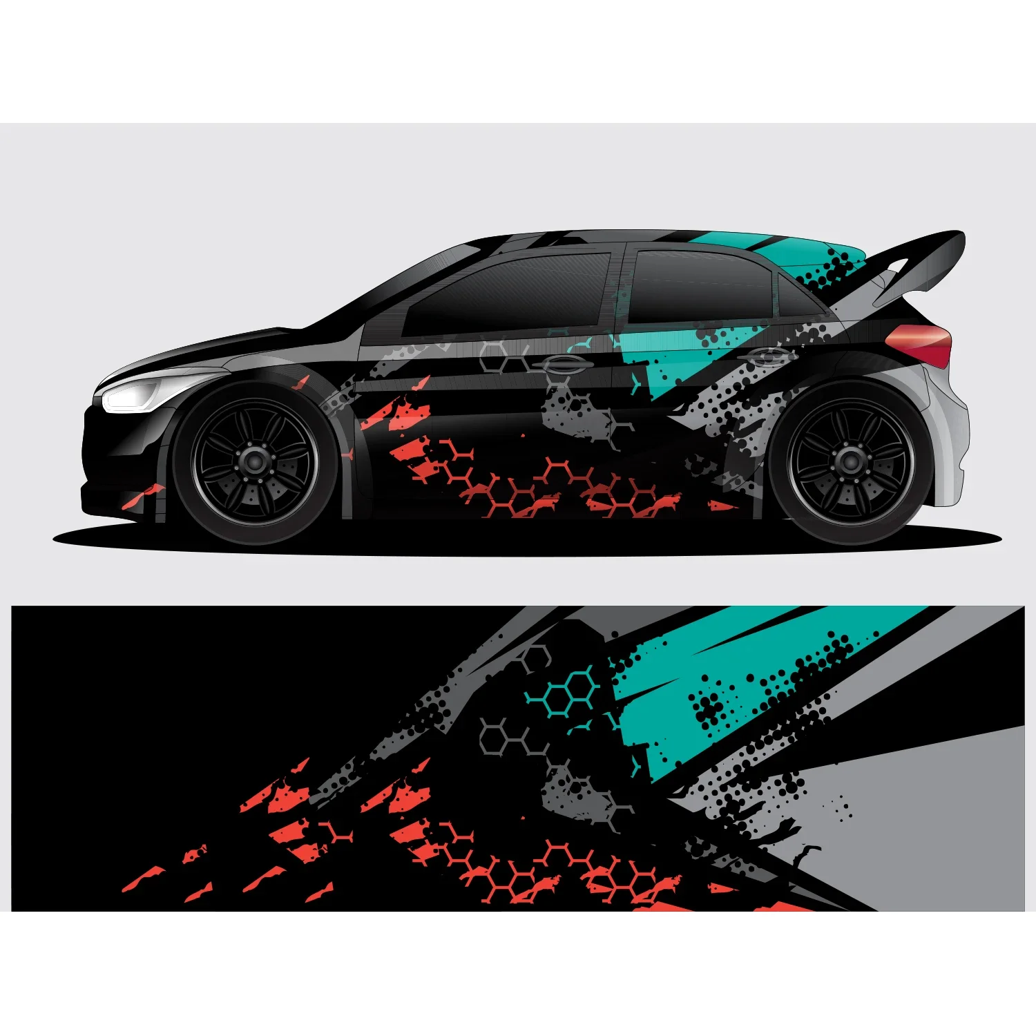 Rally-Auto-Auto-Sticker-Volledige-Wrap-Sticker-Decoratieve-Cut-Body ...