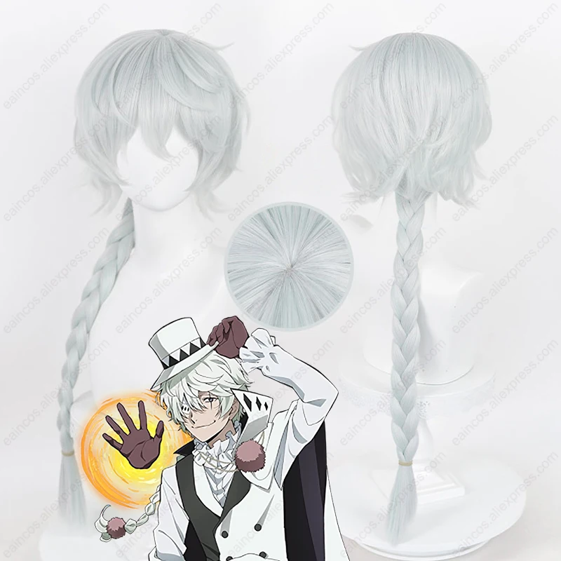 Anime-Nikolai-Gogol-Cosplay-Wig-80cm-Long-Light-Silver-Cyan-Braided ...