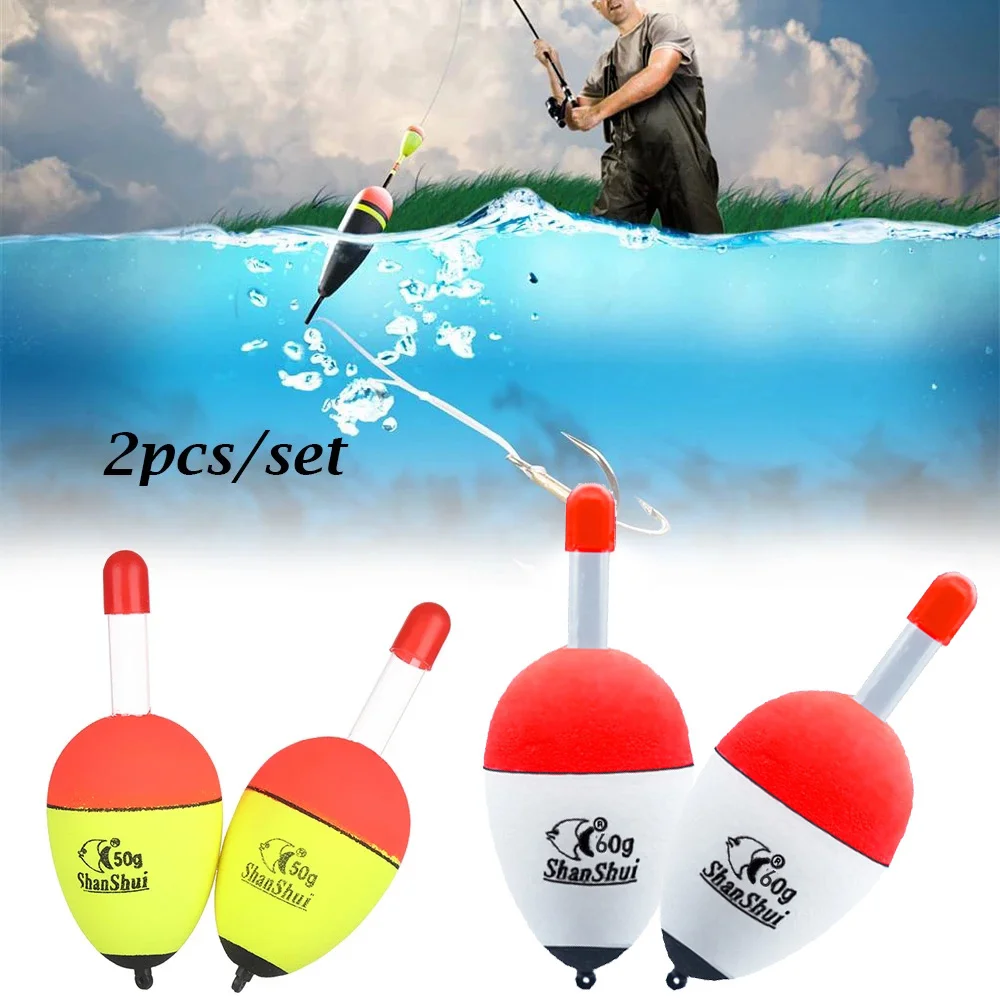 2pcs-EVA-Luminous-Fishing-Night-Float-Light-Stick-Foam-Plastic-Bobber ...