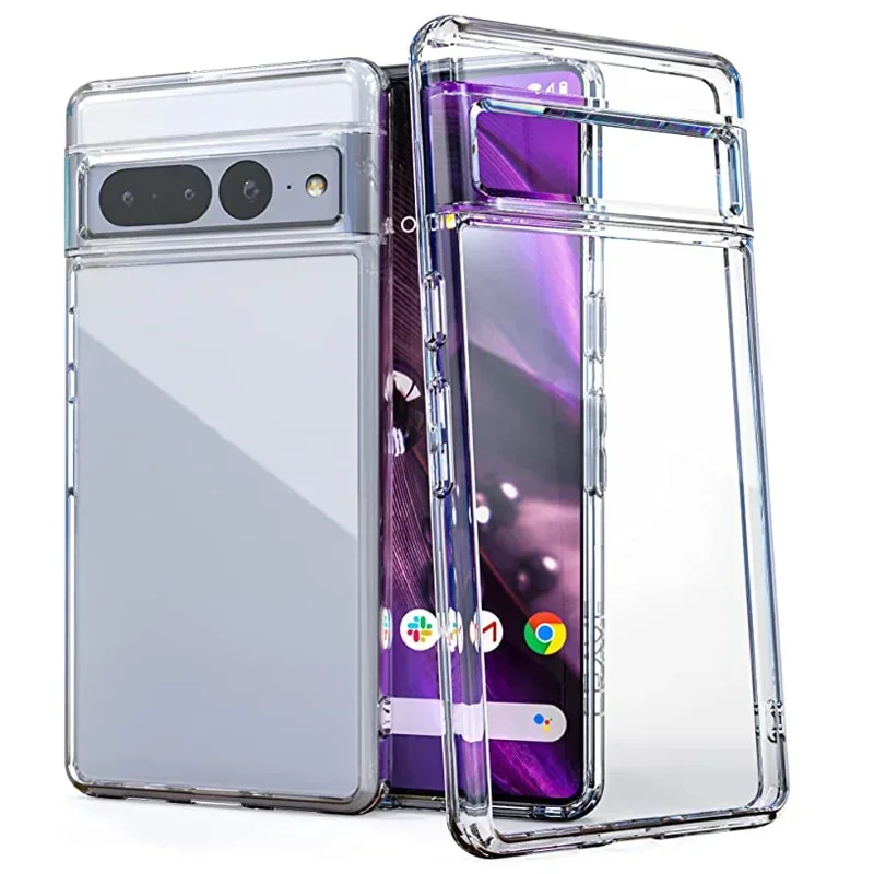 Transparent-Phone-Case-for-Google-Pixel-6-6Pro-6A-Shockproof-Protective ...
