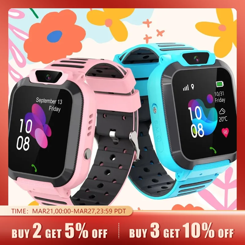 Rel-gio-Inteligente-Imperme-vel-para-Crian-as-Chamada-Telef-nica-Rel ...