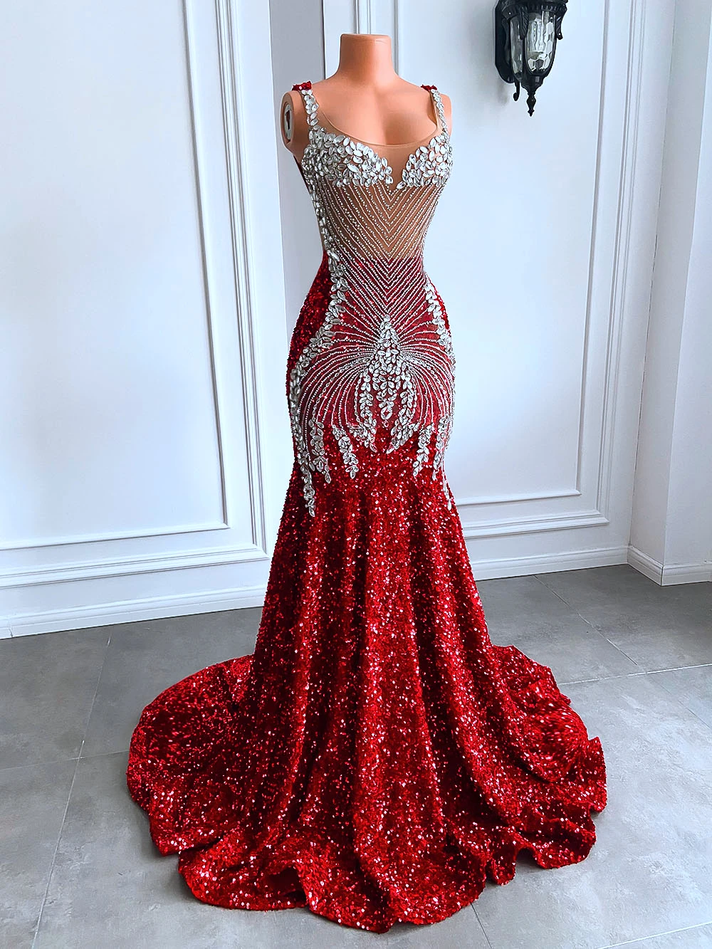 Long Red Prom Dresses