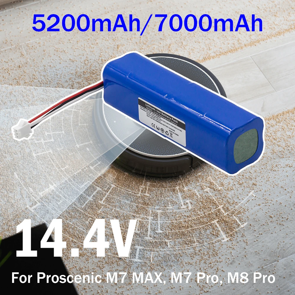 14-4V-5200-7000mAh-18650-m26-4s2p-Lithium-Ion-Battery-Pro-M9-Pro-M8-Pro ...