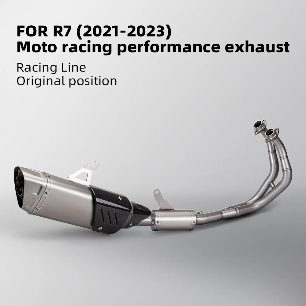 For-YAMAHA-YZF-R7-Full-Motorcycle-Muffler-Exhaust-System-YZF-R7 ...