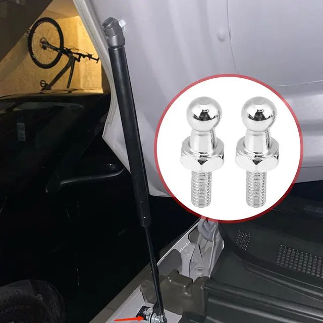 Gas Struts For Ottoman Bed 4X 10mm BALL STUD BOLT M6 For Gas Strut ...