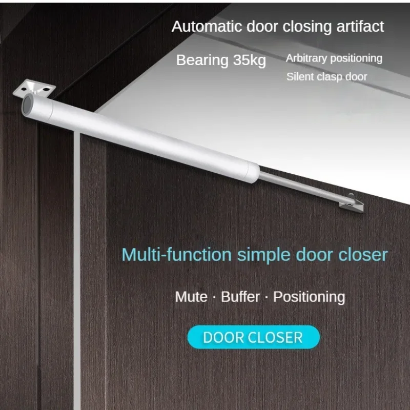 Household-Automatic-Door-Closing-Simple-35KG-Hydraulic-Buffer-Aluminum ...