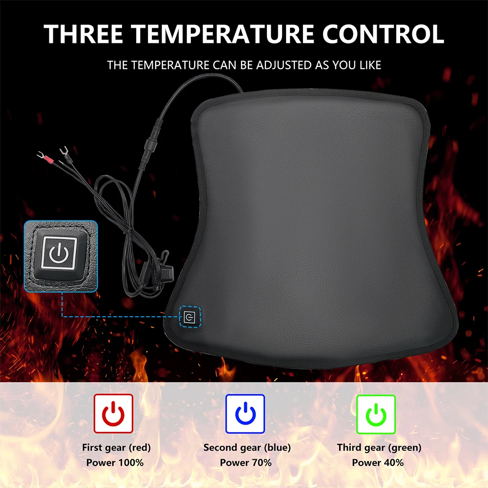 12V-Motorcycle-Heated-Seat-Cushion-Electric-Heated-Seat-Pad-for ...