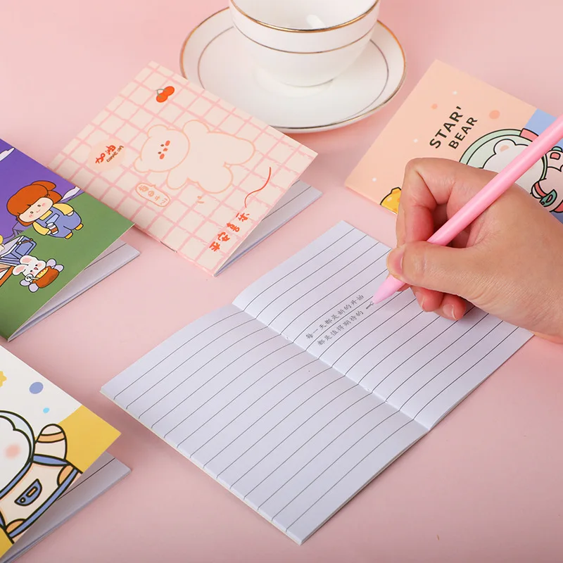 Cartoon Notebook And Pencil