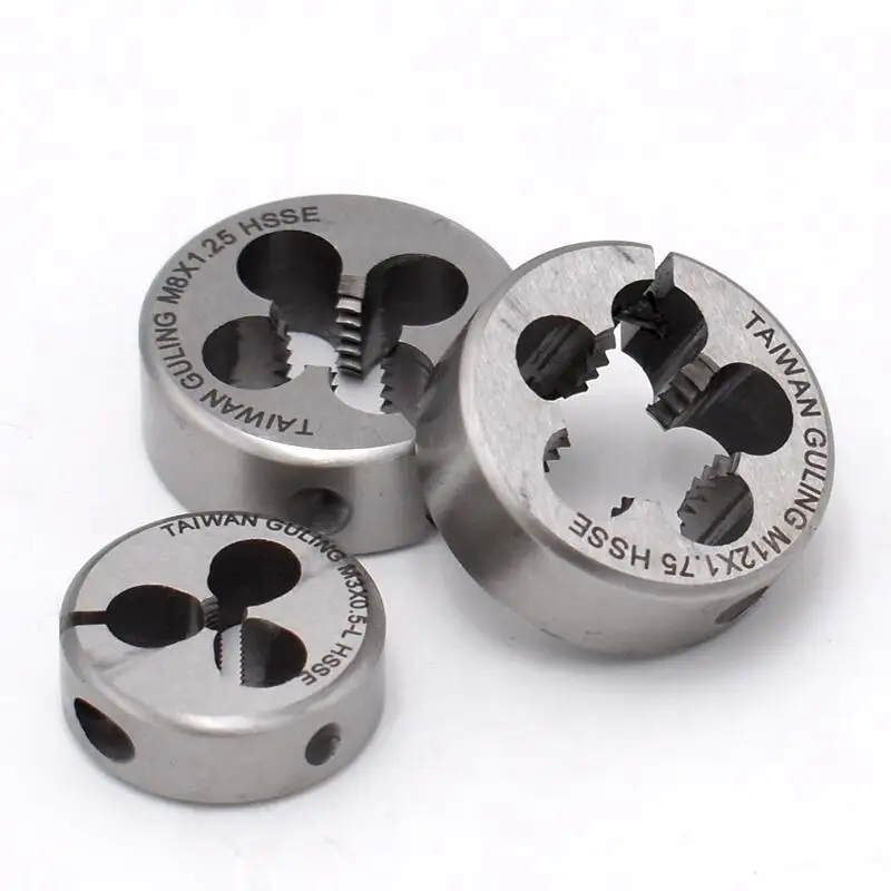 Hsse Round Metric Thread Die M13X1 M14X0.5/0.75/1/1.25/1.5/2 Fine ...