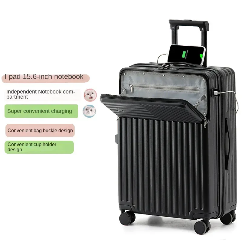 Suitcase-Female-Multi-function-Cabin-Suitcase-20-inches-Universal-Wheel ...