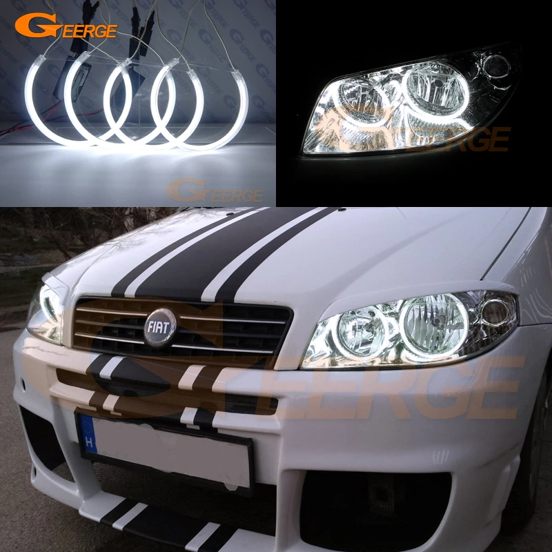 Excellent-Ultra-Bright-CCFL-Angel-Eyes-Halo-Ring-Day-Light-For-FIAT ...