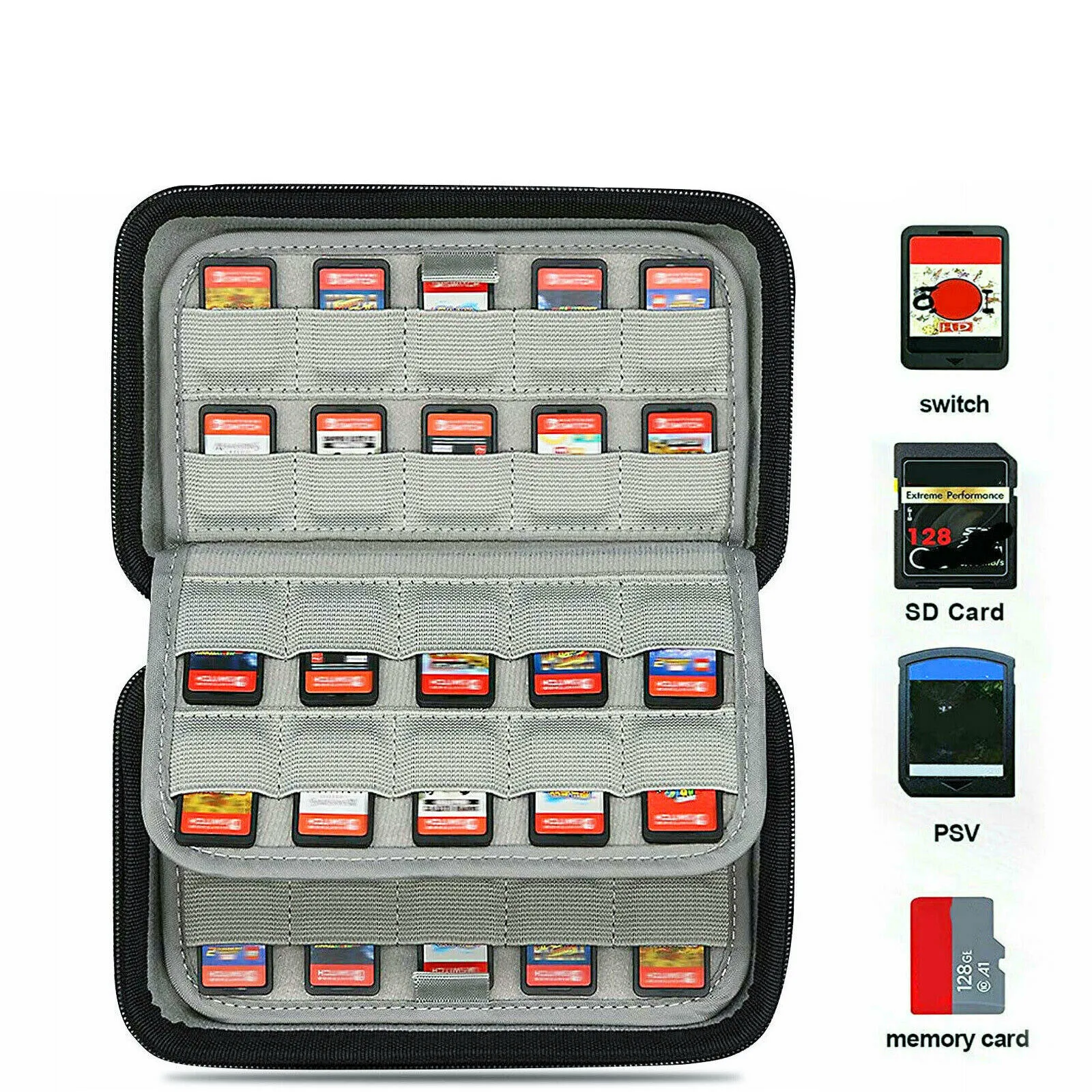 80-Game-Card-Holder-Storage-Cases-For-Nintendo-Switch-Game-Card-Storage ...