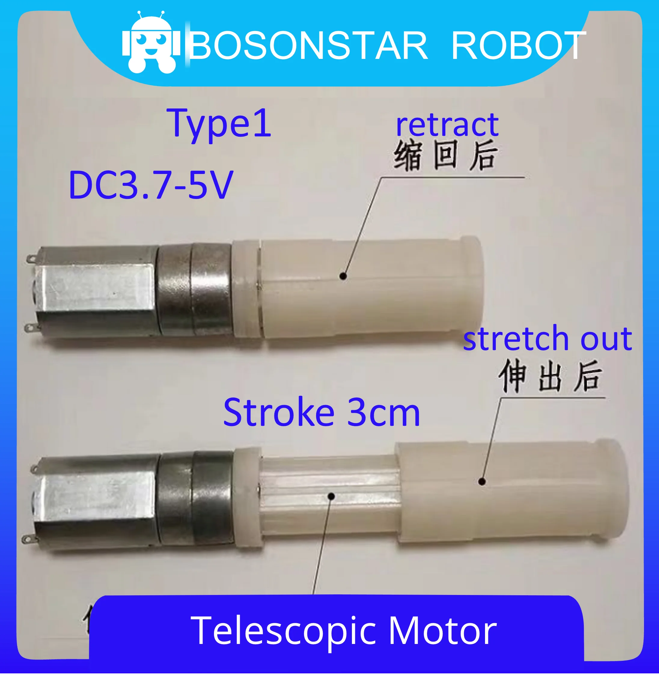 DC-Gear-Motor-3V-5V-Rotary-Telescopic-Thrust-Reduce-Electric-3V-Volt ...