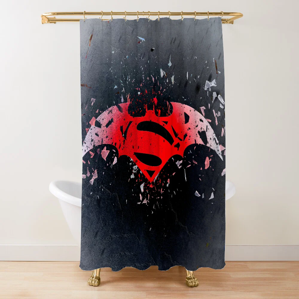 Bats-Man-Bathroom-Curtain-for-Shower-Waterproof-Fabric-Bathroom ...