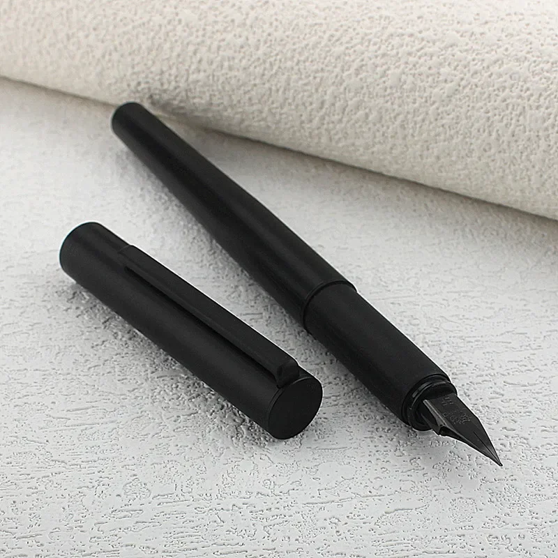 Jinhao-35-Fountain-Pen-Luxury-Elegant-All-Matte-Black-Body-EF-F-Nib ...