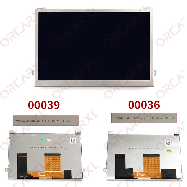 TDO-WVGA0633F00039 WVGA0633F00045 A2C15166500 Screen Assembly for VW ...