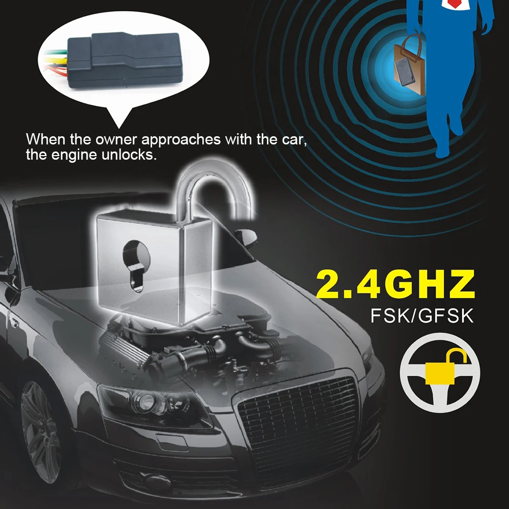 2-4GHz-RFID-Wireless-Car-Immobilizer-Engine-Lock-12V-Auto-Intelligent ...
