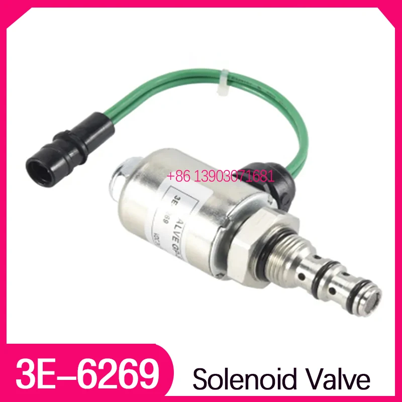 3E-6269-3E6269-Solenoid-Valve-for-Caterpillar-910E-910F-918F-928G-924G ...