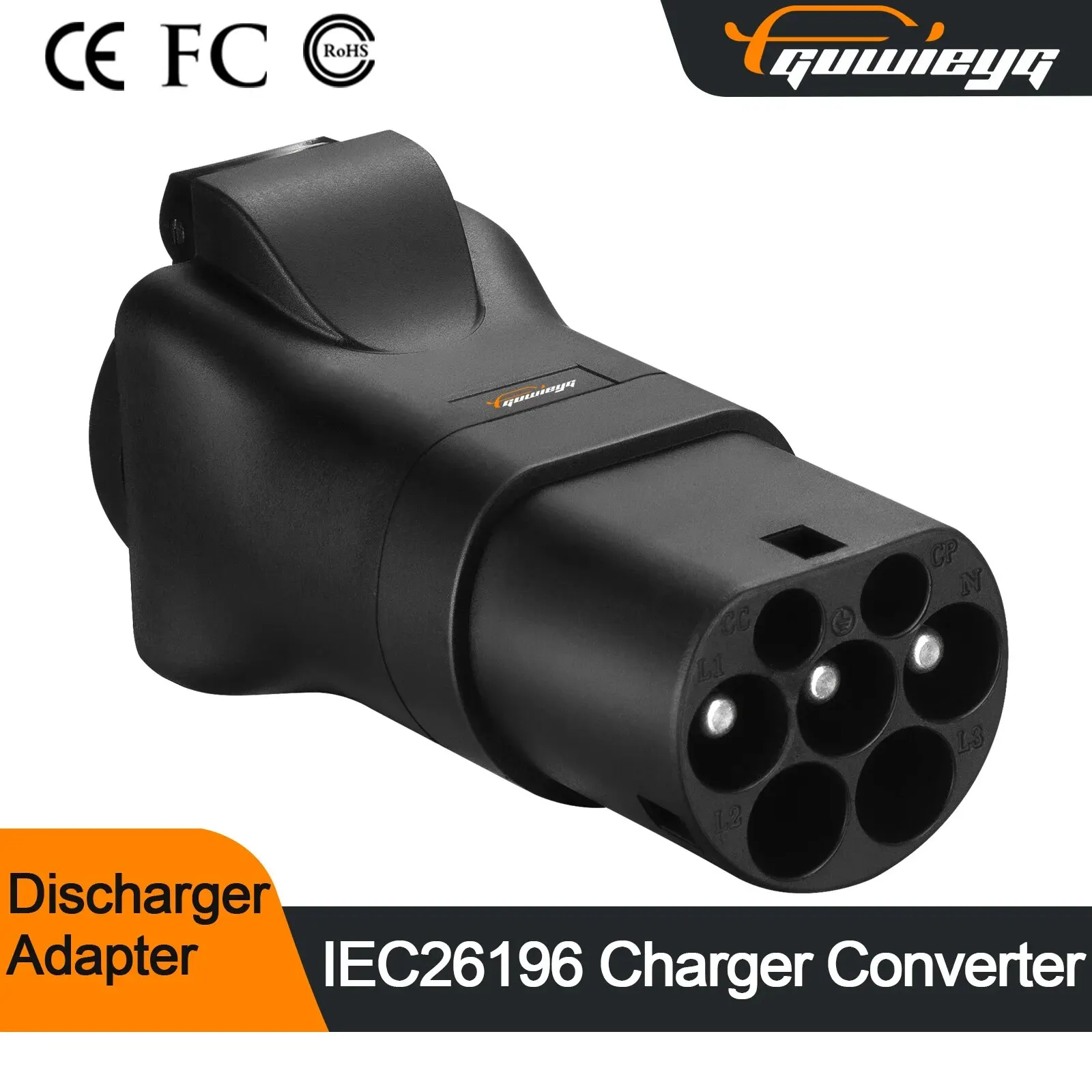GUWIEYG Type2 Charger Converter Type2 to Schuko Adapter Type2 to AC Converter Fit For Type2 ...
