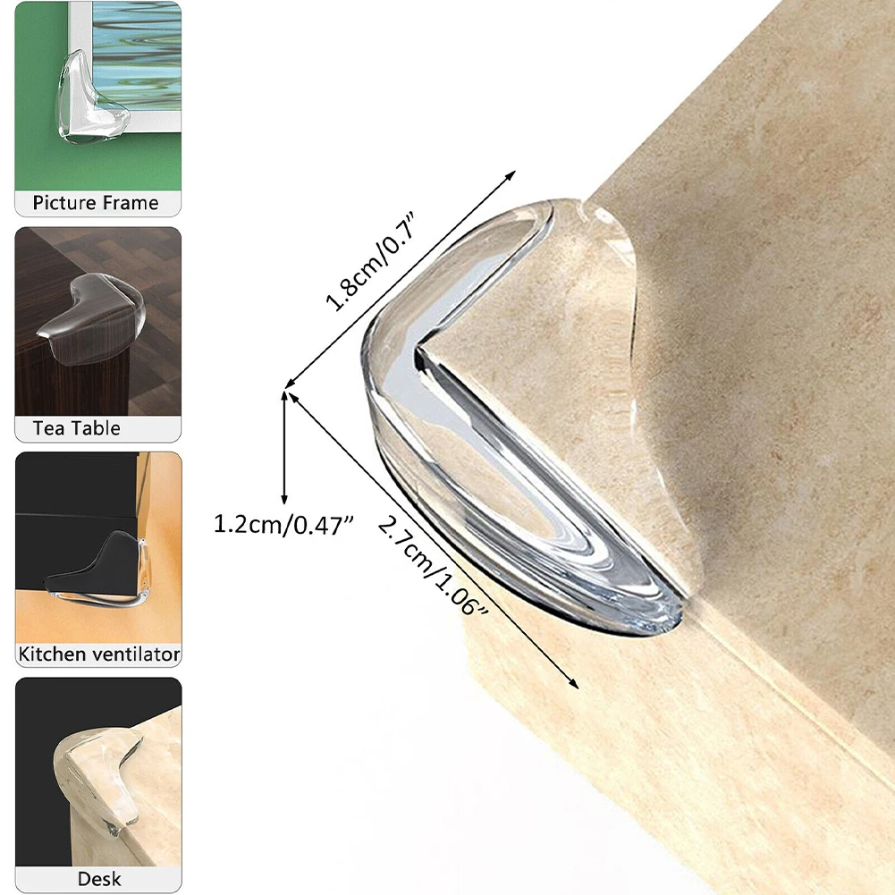 10 Pcs Bútor Sarok Edge Protector Biztonsági Védelem Párna Gárda ...