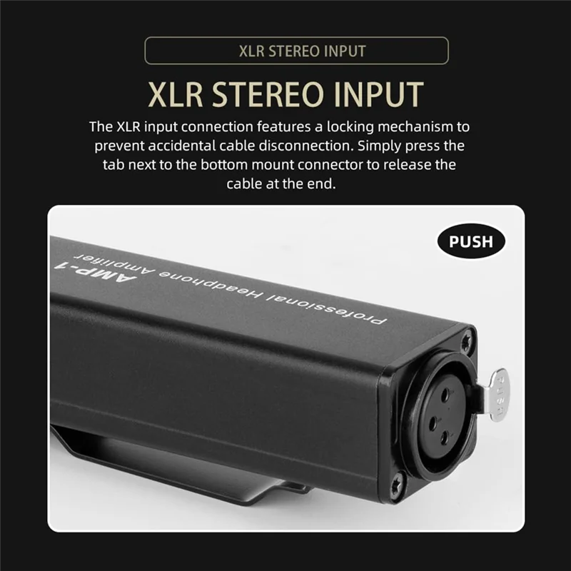 A12E-In-Ear Monitor Amplifier Portable Headphone Amplifier Converter ...