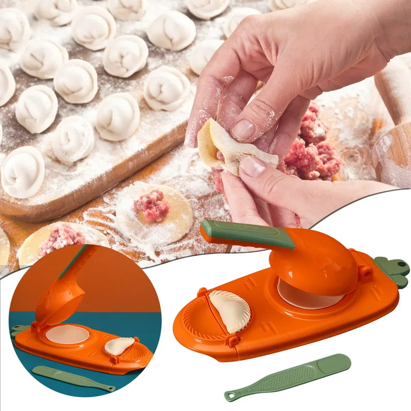 Dumpling-Maker-2-in-1-Dumpling-Mold-Pressure-Manual-Wrapper-Making ...