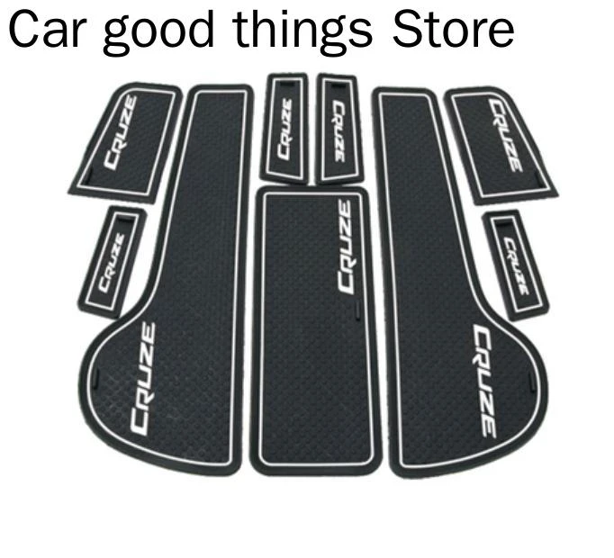 3 Colors Car Door Groove Mat For Chevrolet Cruze 2009-2015 Accessories ...