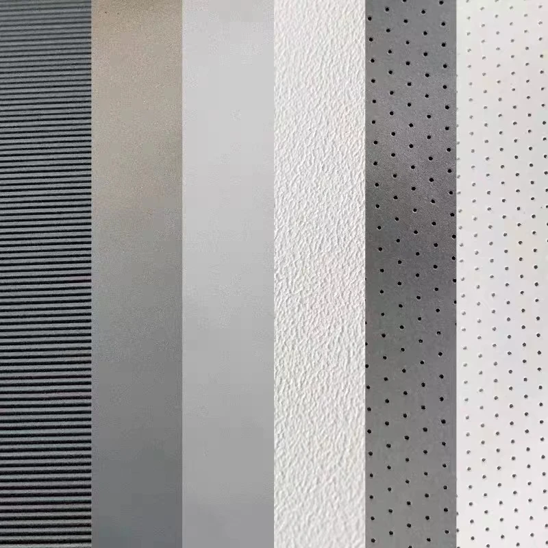 Free Sample One-piece A4 size White Gray Black Cinema Projection fabric ...