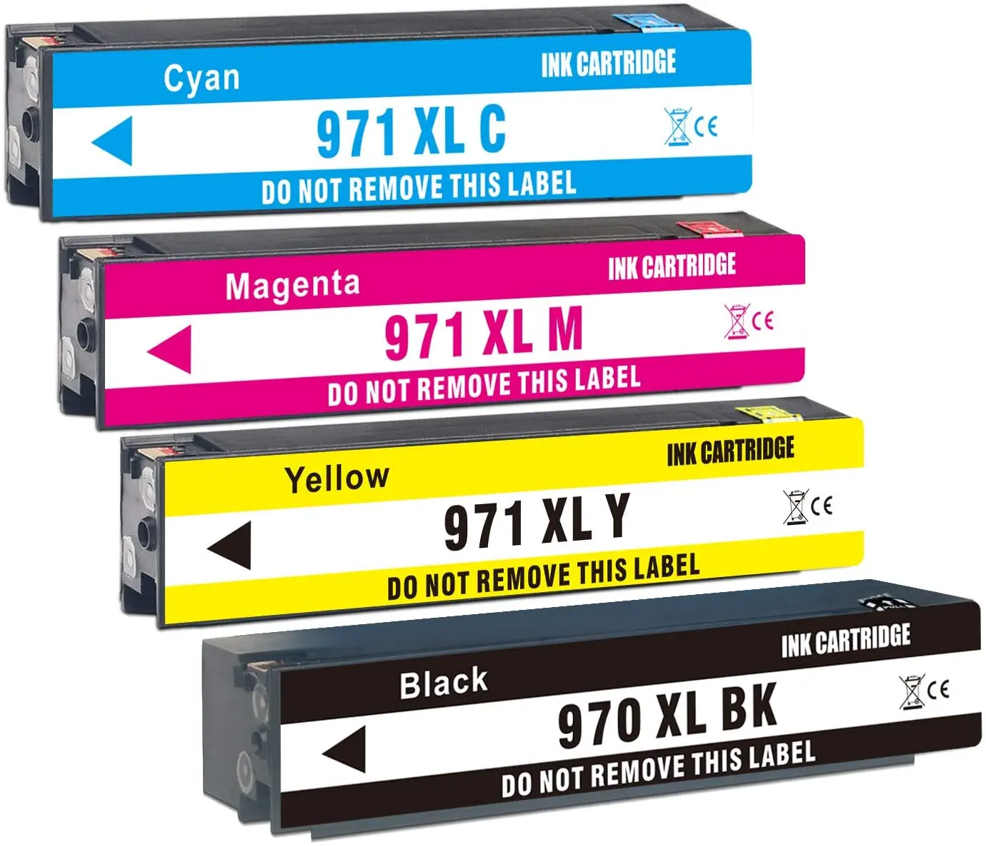 befon 970XL 971XL Ink Cartridges Replacement for HP 970 XL 971 XL ...